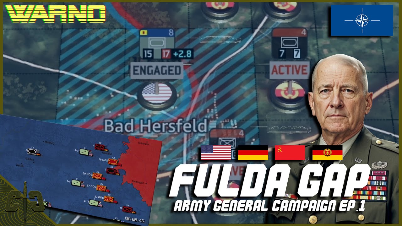 WARNO | Fulda Gap Army General Campaign Ep.1 ᴴᴰ - YouTube