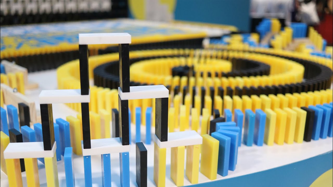 Dominoes in DC! - YouTube