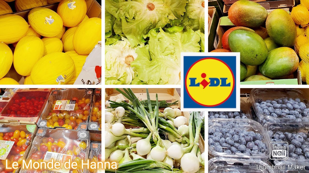 LIDL FRANCE ARRIVAGE 03-07 FRUITS ET LÉGUMES 🍒 - YouTube