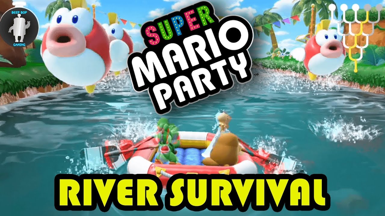 RIVER SURVIVAL | Super Mario Party (Switch) - YouTube