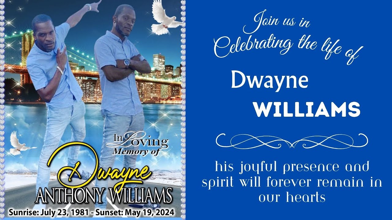 Celebrating the life of Dwayne Williams - YouTube