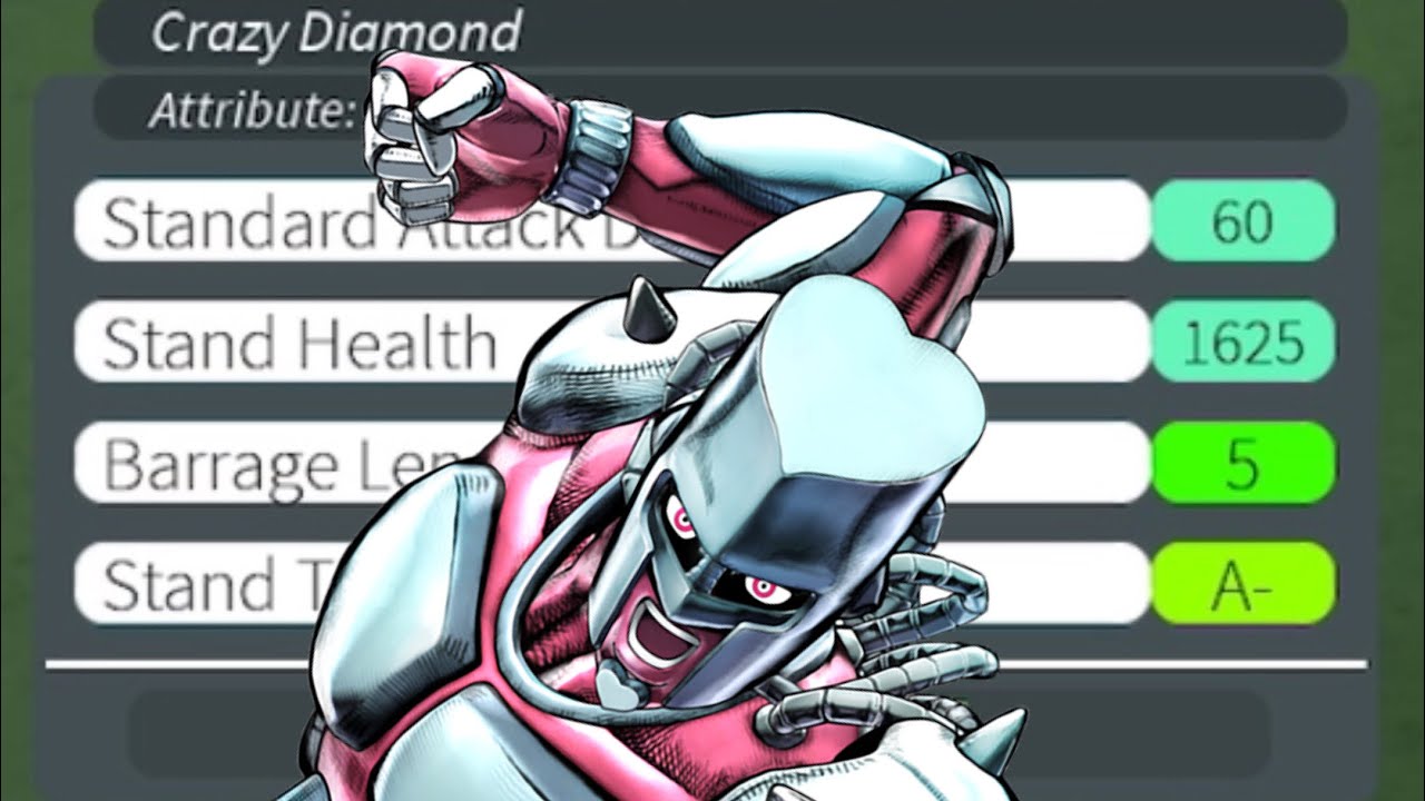 Showcasing Crazy Diamond (legendary?!) | Stand Upright - YouTube