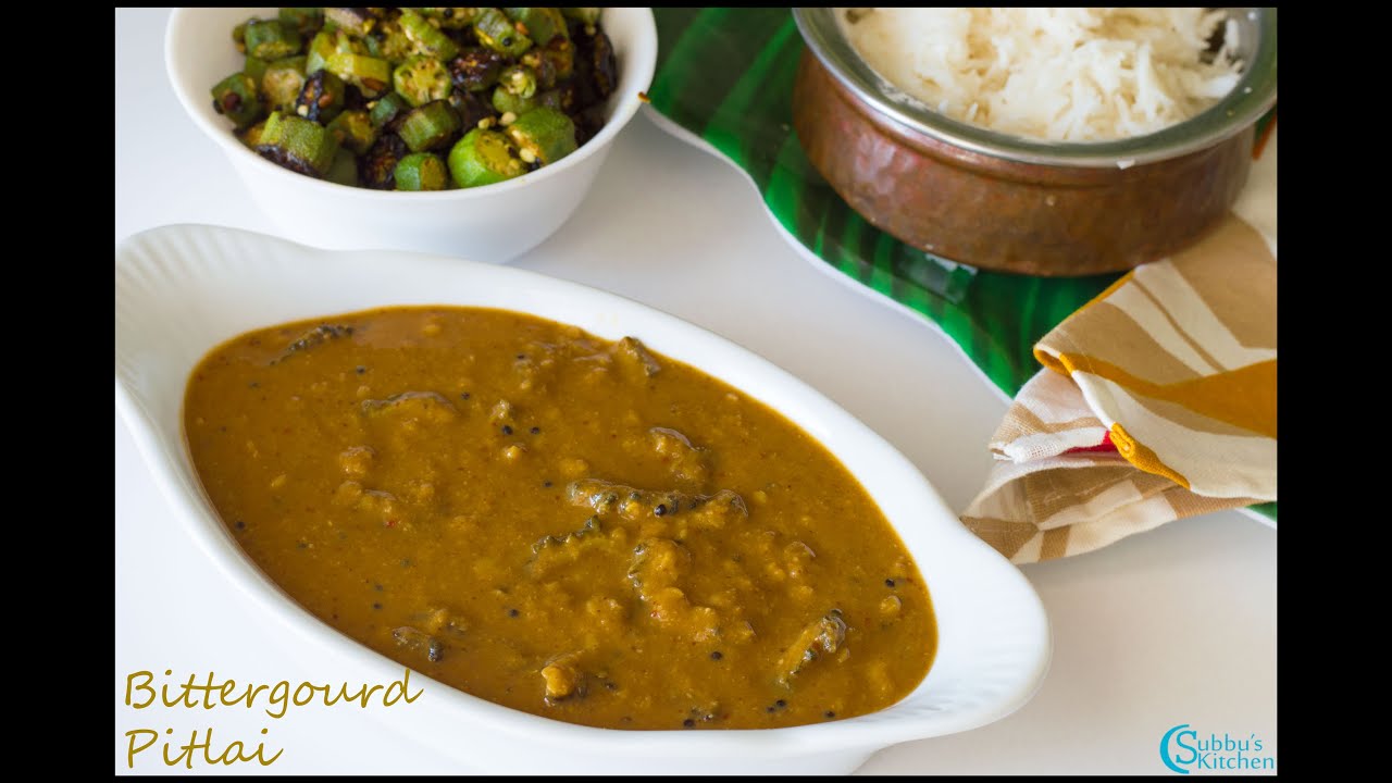 Bittergourd Pitlai Recipe | Pavakkai Pitlai Recipe / Pitlai Recipe ...