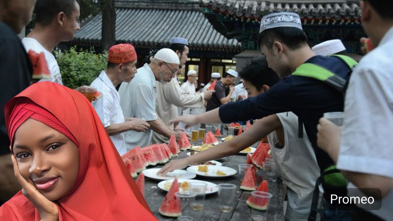 Yanda musulman China ke hidimomin azumi - YouTube