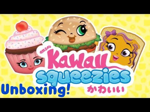 Unboxing KAWAII SQUEEZIES! Food & Animal Squishie Toys - YouTube