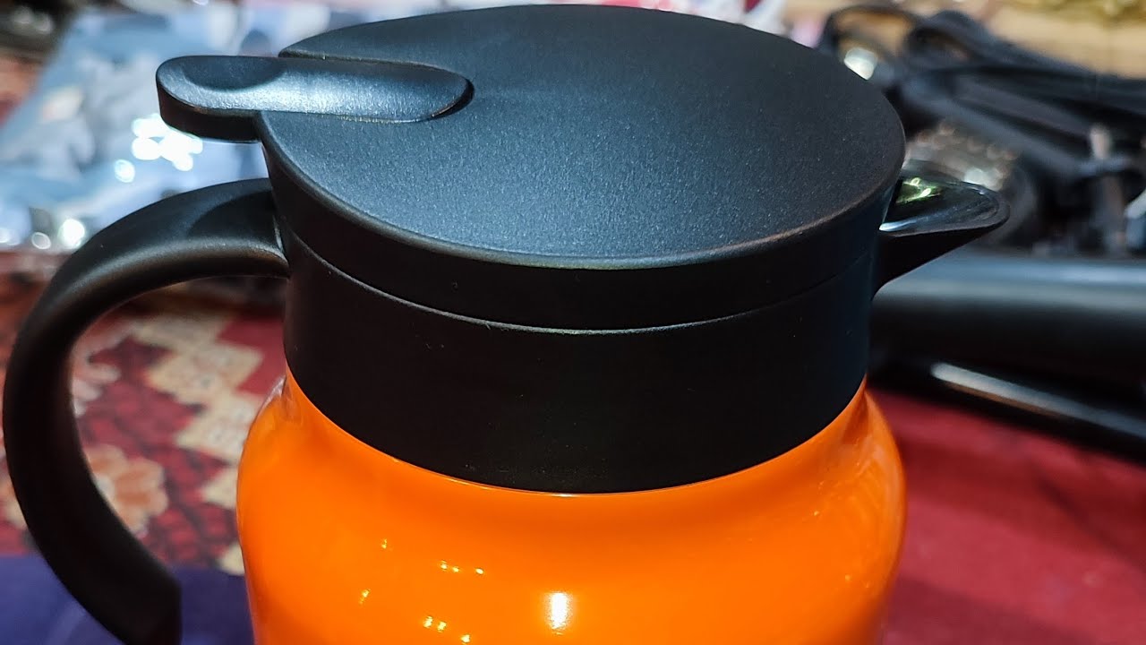 steel thermos filter system for size 1000 ml - YouTube