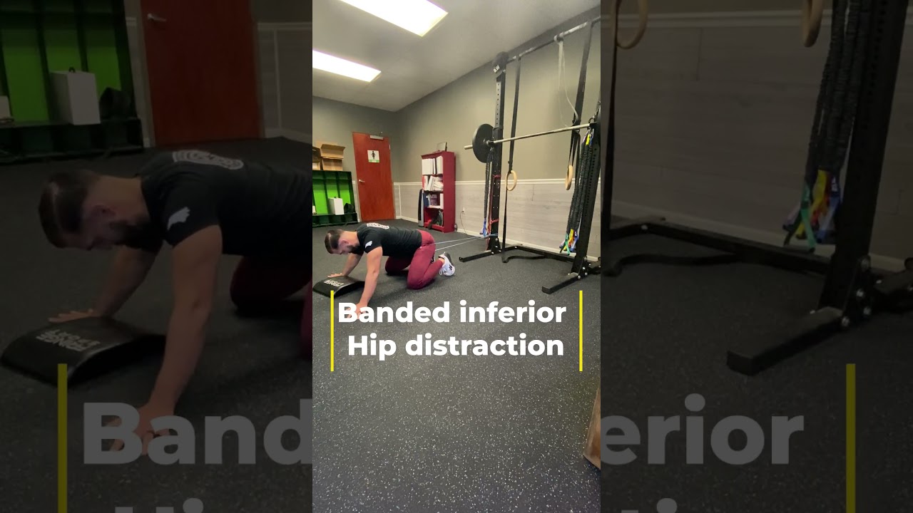 CMD - Banded inferior hip distraction - YouTube