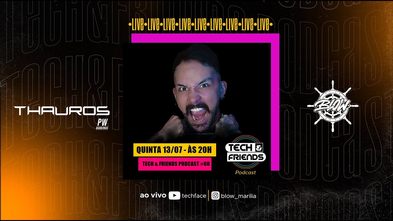 Thauros - Progressive-Trance @ Tech & Friends #60 - YouTube