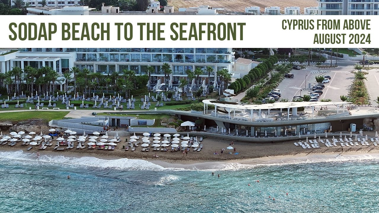 From SODAP Beach to Paphos Sea Front - August 2024 - YouTube