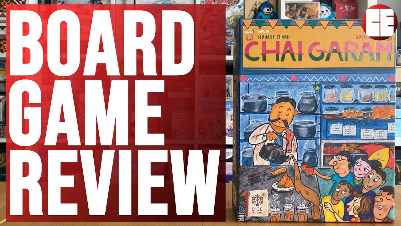Chai Garam Board Game Review (Gamefound) | Cardboard East - YouTube