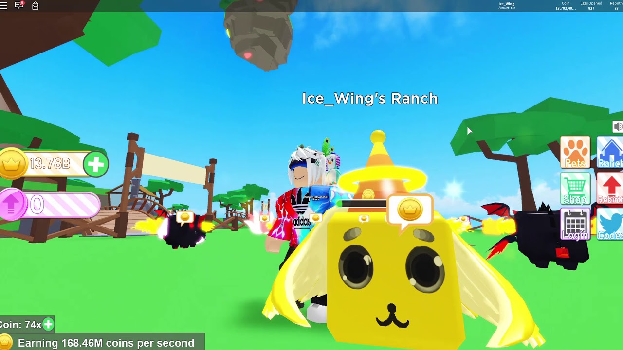 2 NEW CODES!!! Pet Ranch Simulator!!! ROBLOX - YouTube