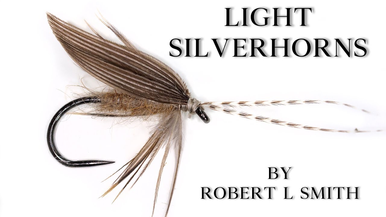 Fly Tying - Light Silverhorns North Country Flies - YouTube