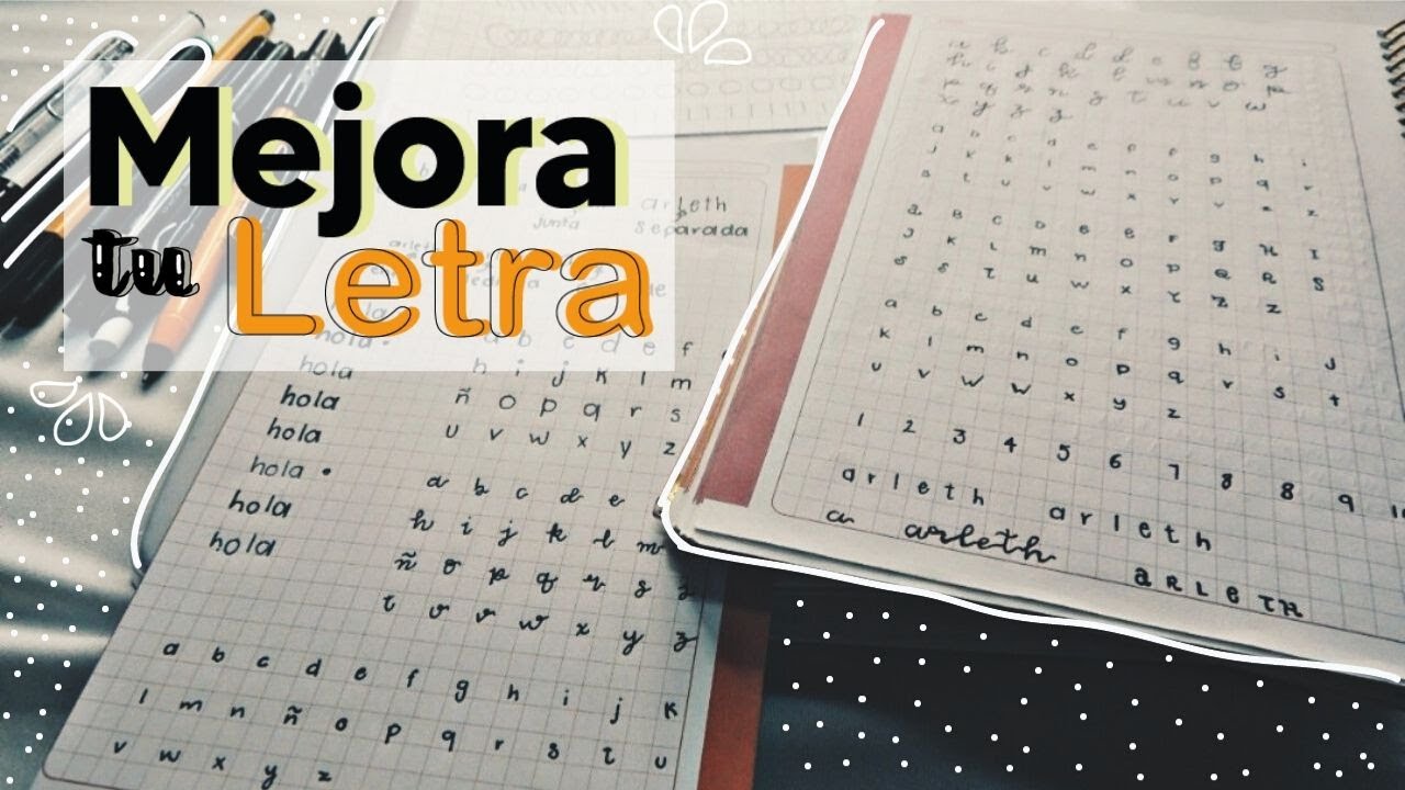 ¿Cómo mejorar tu letra?/ Ale Study - YouTube