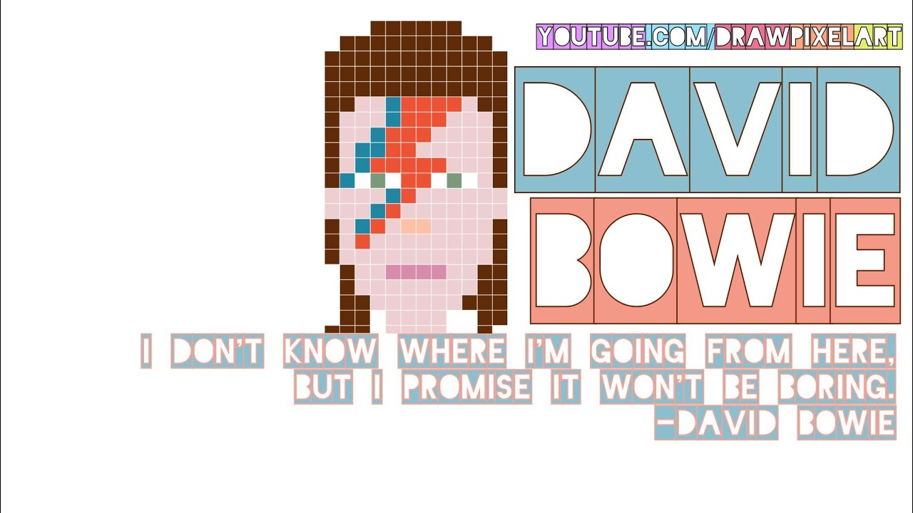 how to draw david bowie | tribute | rest in peace rip | quote cover ...