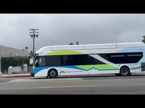Foothill transit • bus action - YouTube