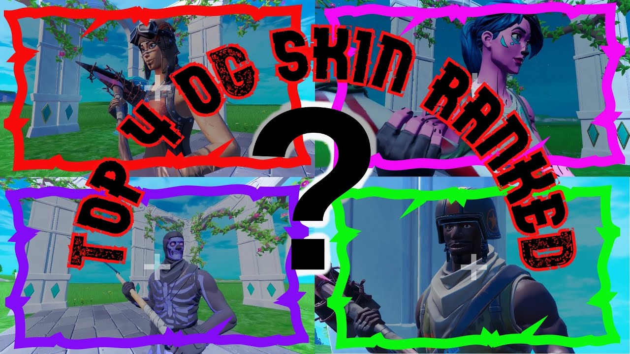 CLASSIFICA DEI 4 SKIN OG DETTAGLIATA [TOP 4 OG SKIN RANKED] Renegade OG ...