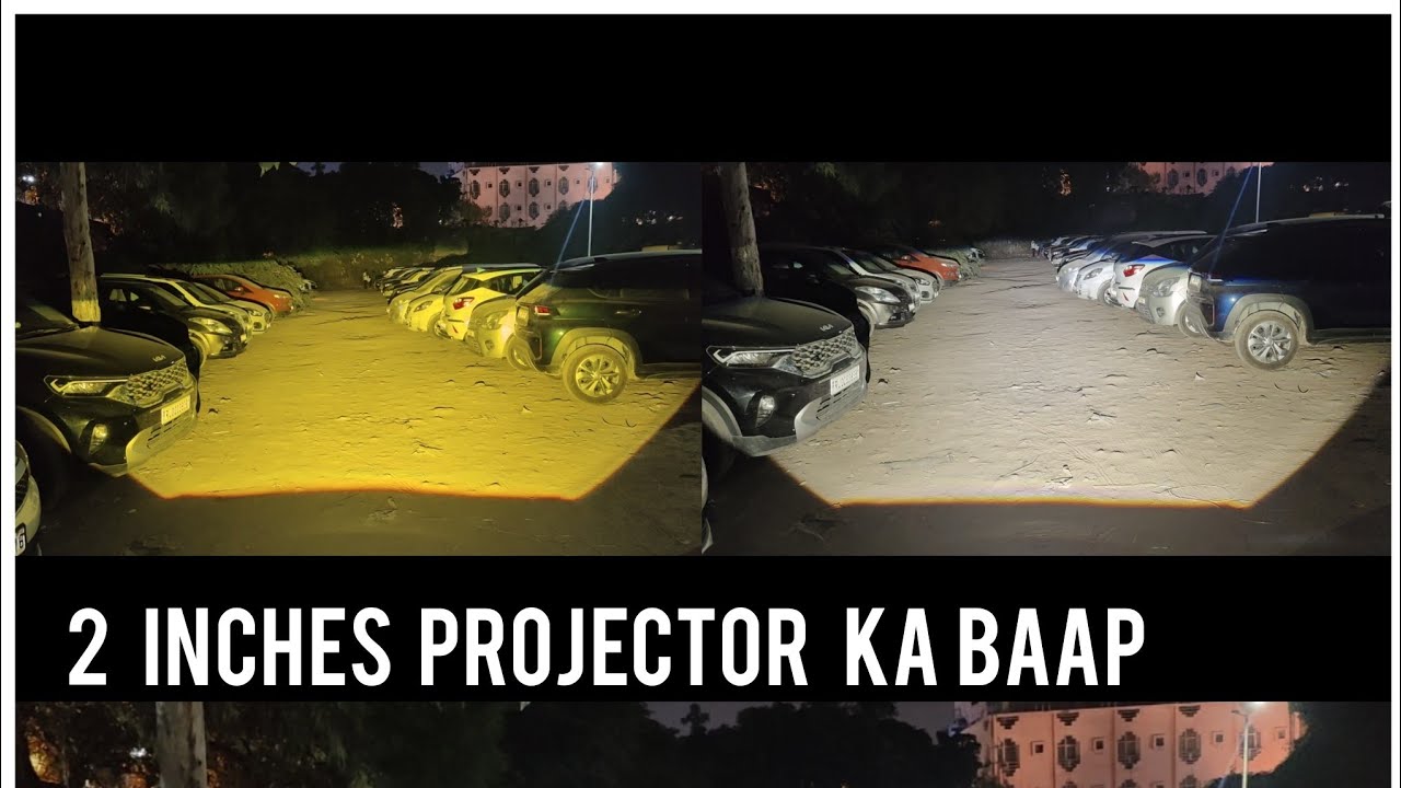 2 Inches projector lights for all cars | trio colours 2 inches ...