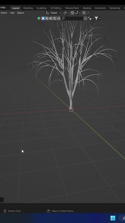 FREE Tree Generator In Blender - YouTube