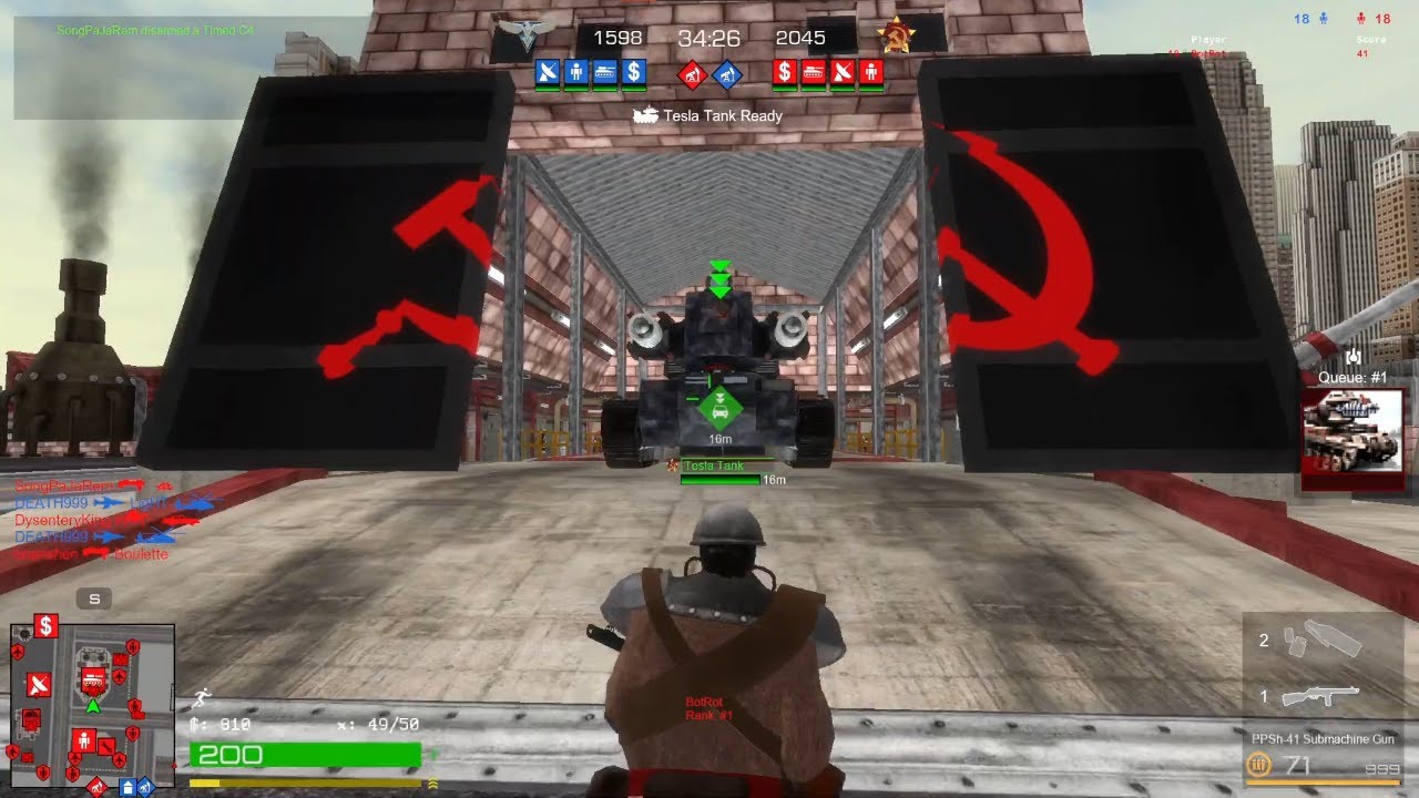 Red Alert 2: Apocalypse Rising - Soviet Tesla Trooper/Tesla Tank ...