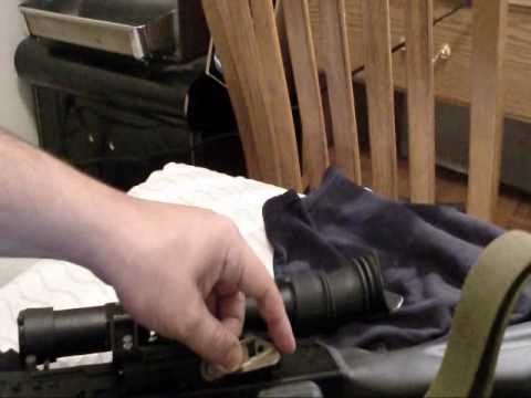 Mount and Fit a POSP Scope on AK 74 47 side rail - Scoped AK - YouTube