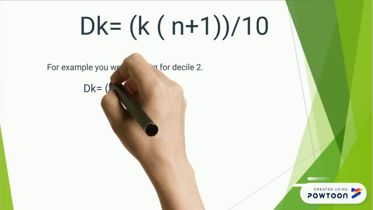 FINDING DECILE.pptx - YouTube