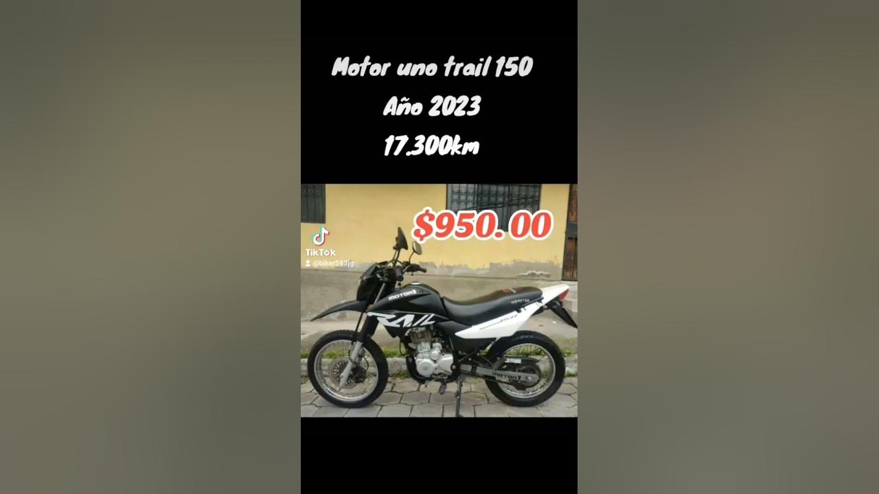de venta motor uno trail 150 - YouTube