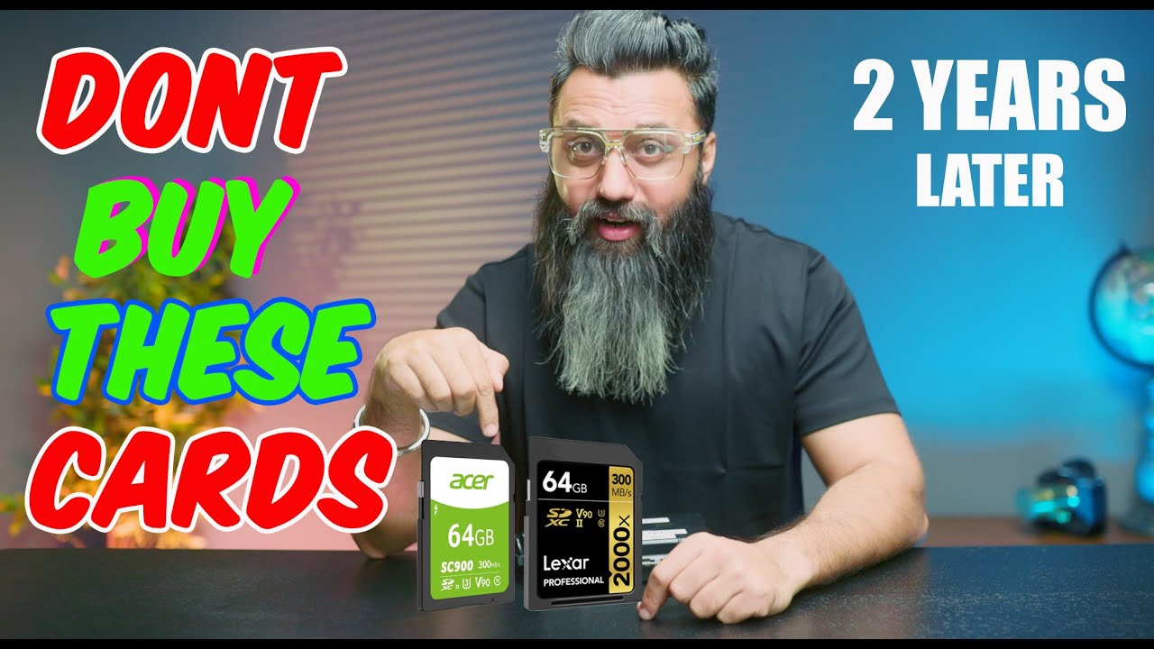 Lexer vs Acer v90 Sd Cards Reviews after 2 Years of USE - YouTube