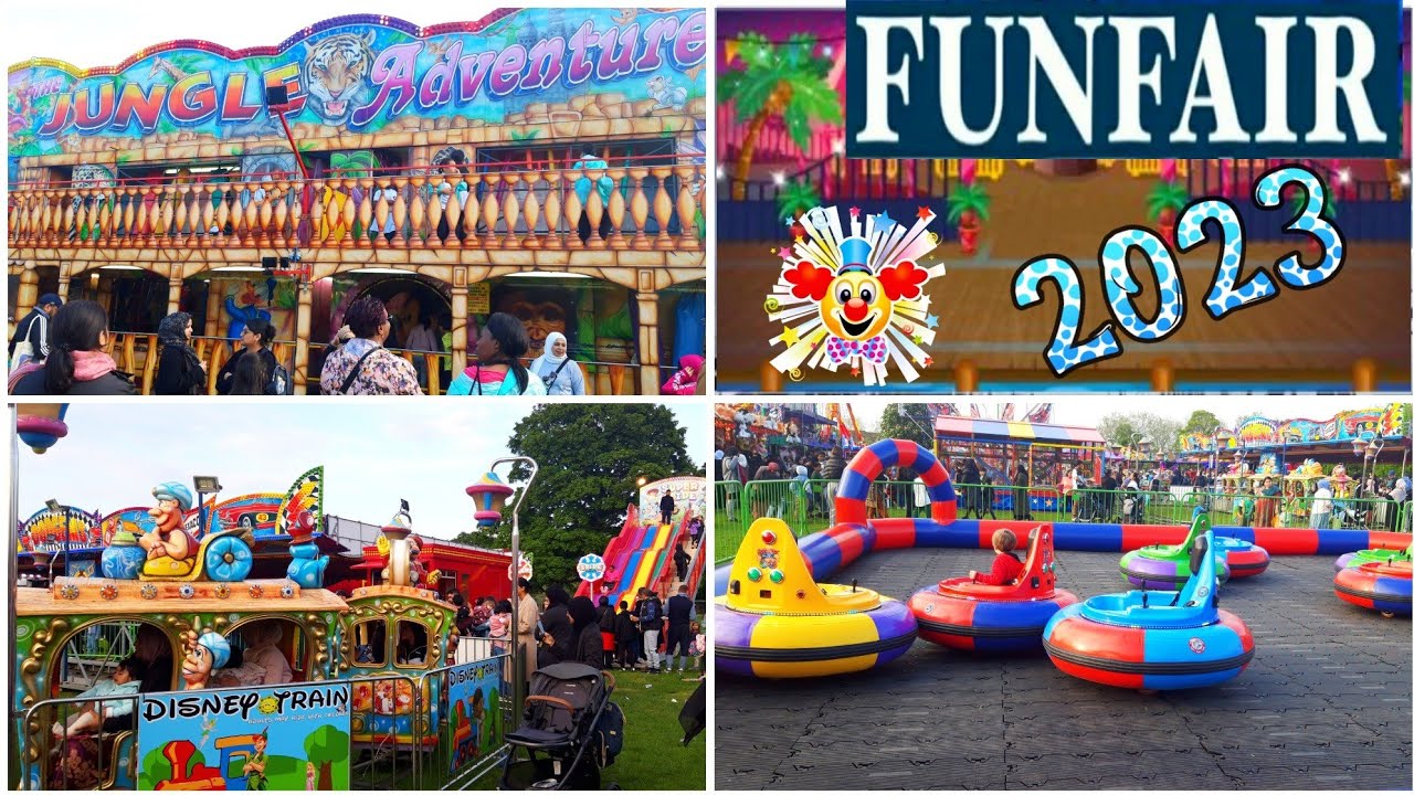 London Fun Fair May 2023 | WestHam Park Funfair Vlog | Funfair Rides | - YouTube