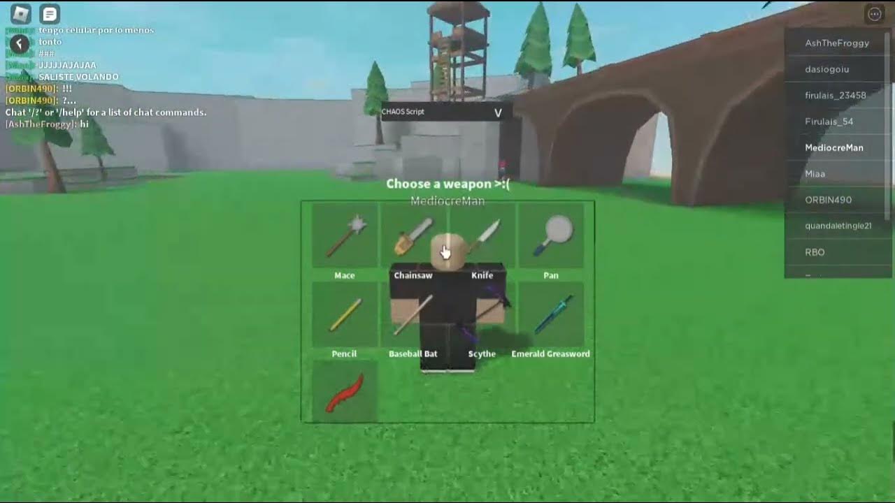 [OP] CHAOS SCRIPT! {ROBLOX} - YouTube