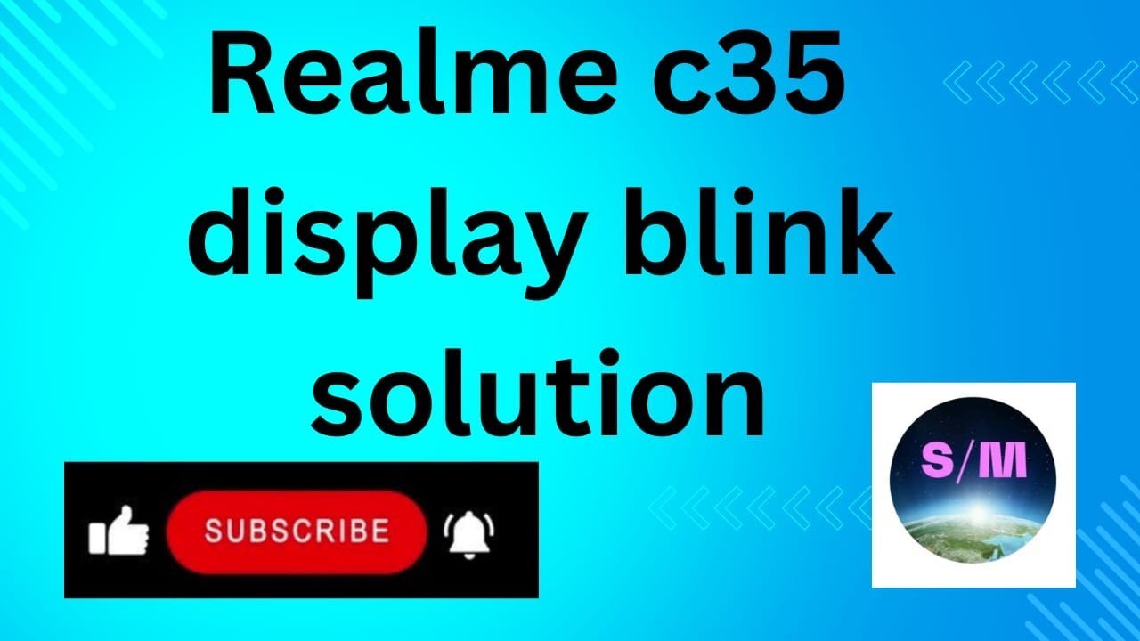 Realme C35 after update display blink solution by spd tool - YouTube