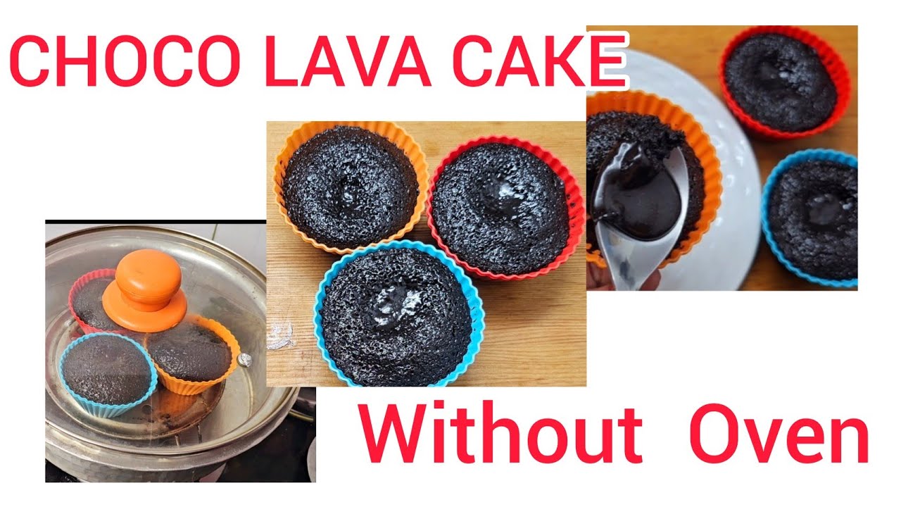 Choco Lava cake recipe | No Egg |without Oven choco Lava cake recipe by ...