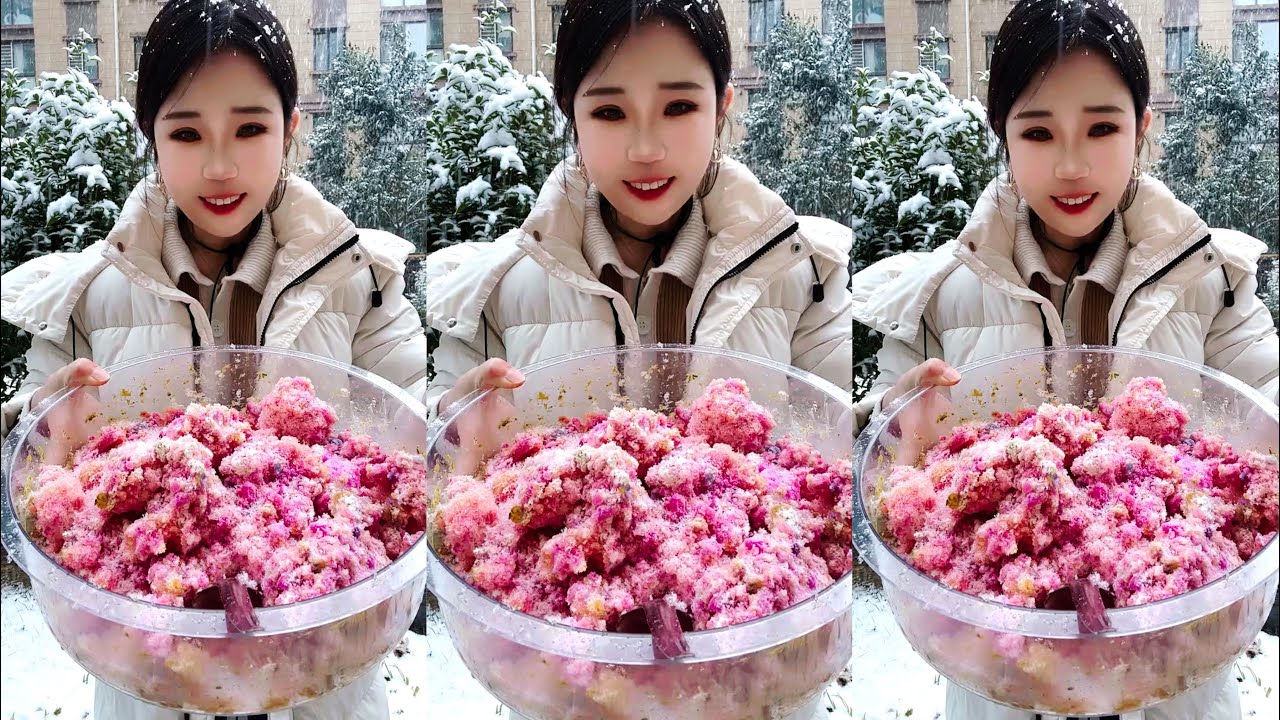 ASMR YY SHAVED ICE EATING | RELAXING - YouTube