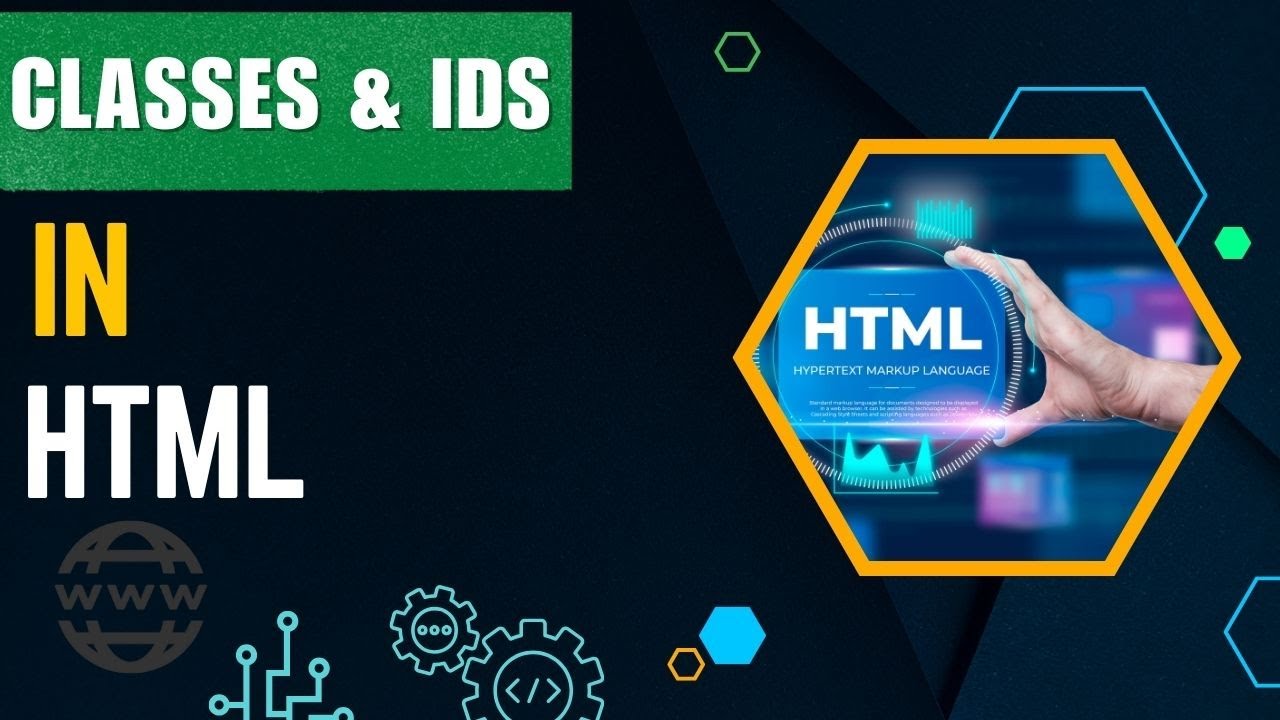 Html Classes And Ids Introduction To Classes And Ids In Html Html