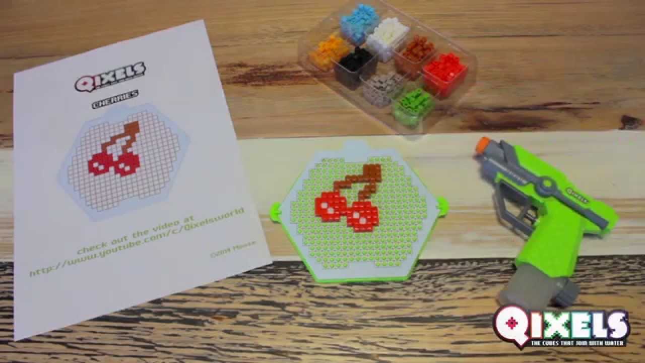 Learn how to craft Qixels CHERRIES and create your own 8-bit game ...