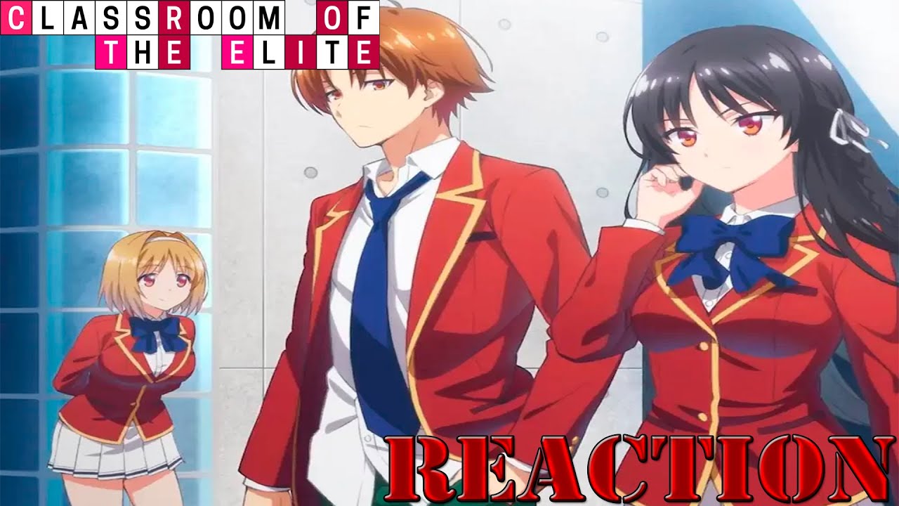 Class D react to Ayanokoji || COTE (RU | ENG) - YouTube