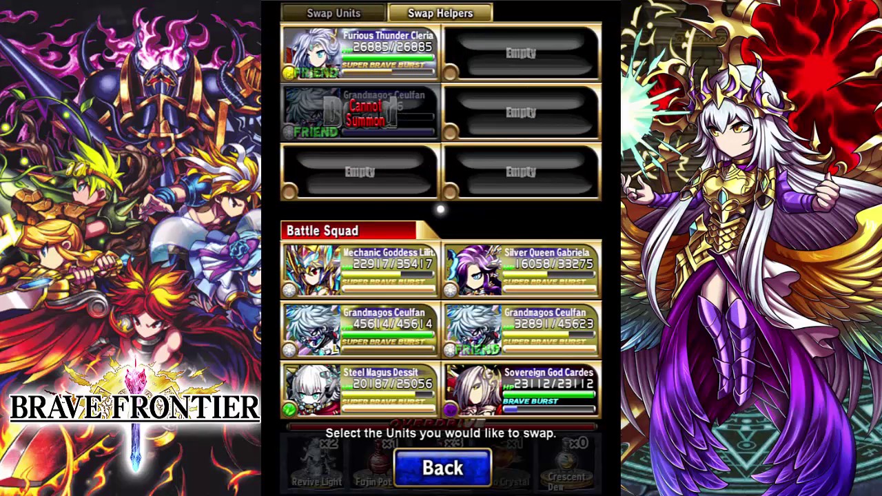 Brave Frontier: Battle 006 Lucius (Yolo Nuke Strategy) - YouTube