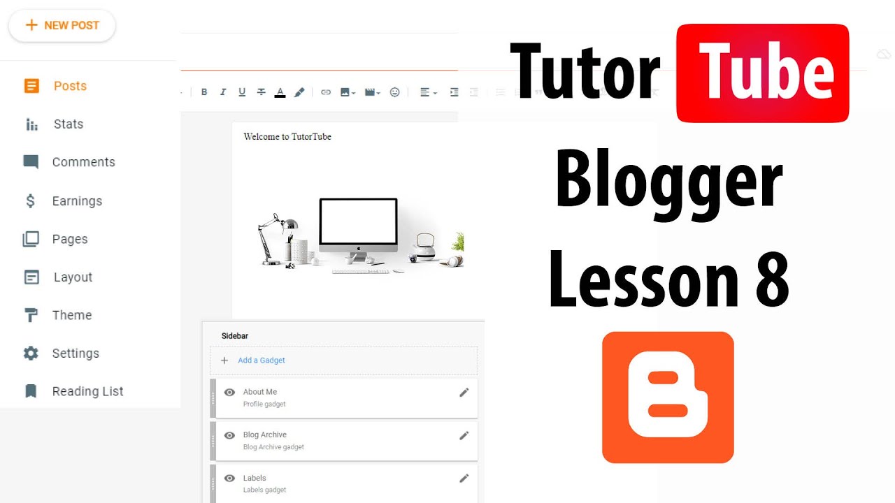 Blogger - Lesson 8 - Adding Photos by URL - YouTube Blogger - Lesson 8 - Adding Photos by URL - YouTube
