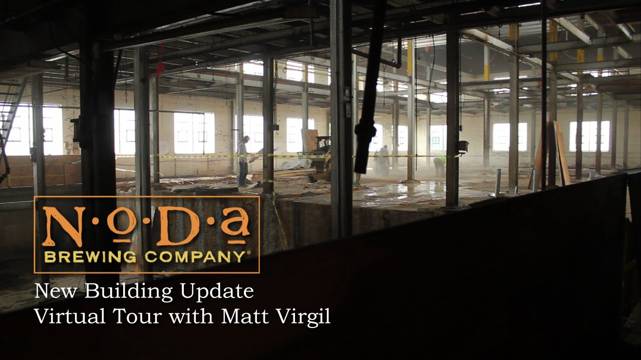 NoDa Brewing Co. - New Building Update - Virtual Tour with Matt Virgil ...