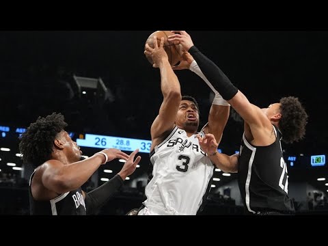 San Antonio Spurs vs Brooklyn Nets - Full Game Highlights | February 10 ...