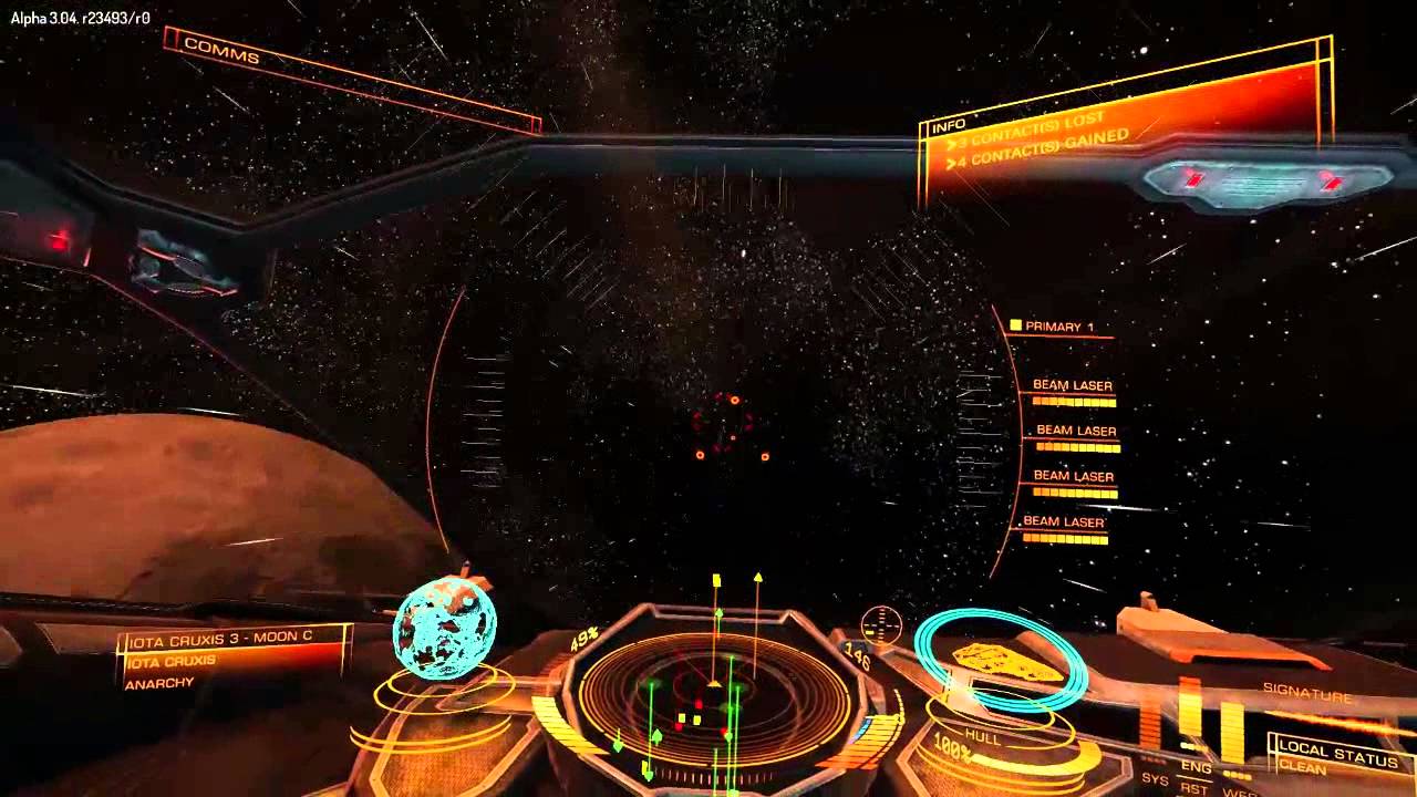 Elite Dangerous Cobra MKIII 4 Fixed Beamlaser Loadout - YouTube