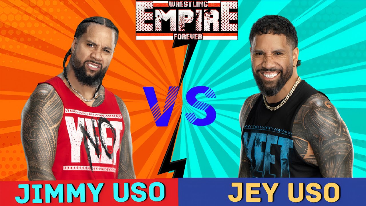 Jey Uso VS Jimmy Uso in Wrestling Empire Forever | Gameplay 🎮 - YouTube