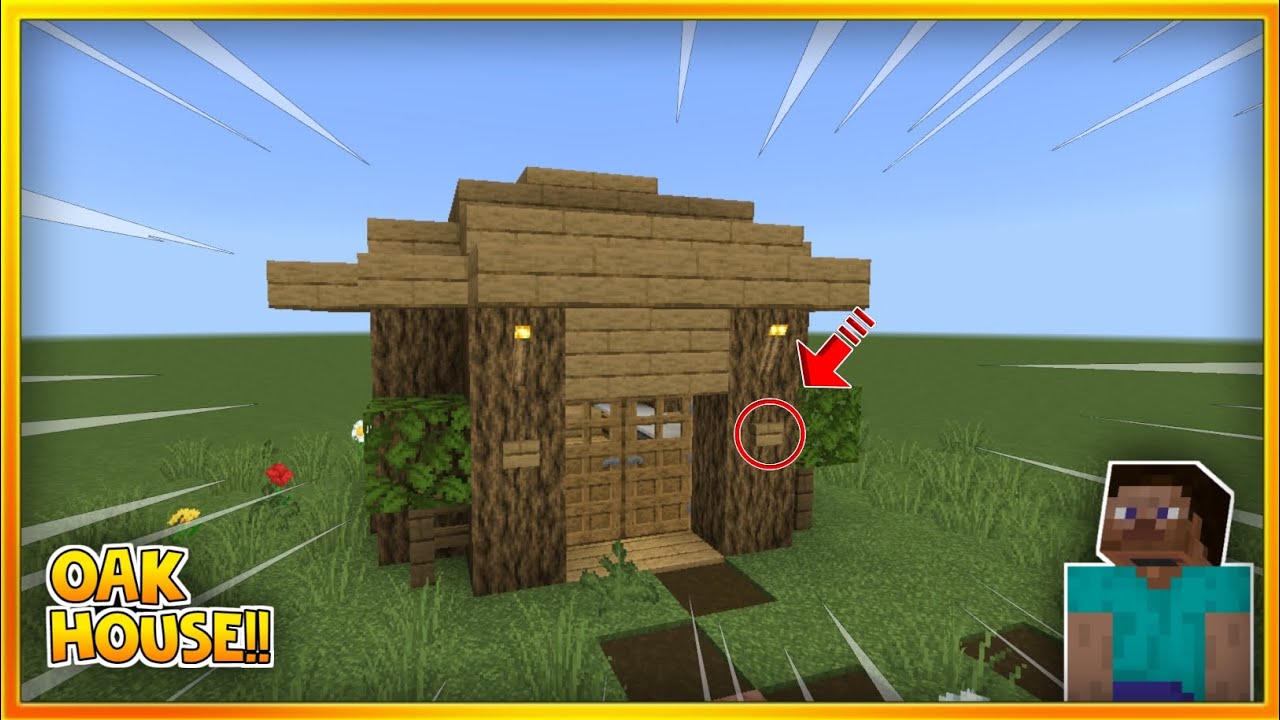 Tutorial Cara Membuat Rumah Di Minecraft Simple!! - YouTube