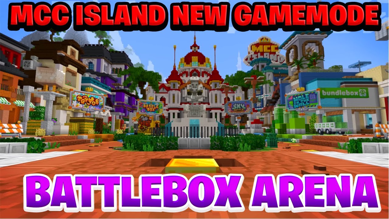 NEW MCC ISLAND GAMEMODE ANNOUNCED | BATTLE BOX ARENA - YouTube