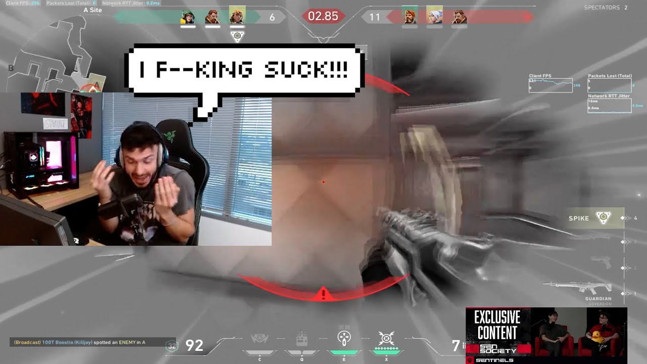 Best of Tarik... (Sentinels vs Tarik's Allstars) - YouTube