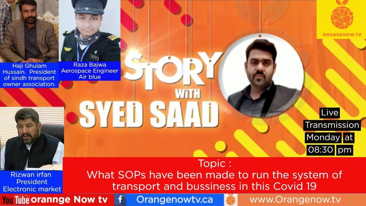 Story With Syed Saad Ep#9 SOPs Transport and Business Covid 19 - YouTube