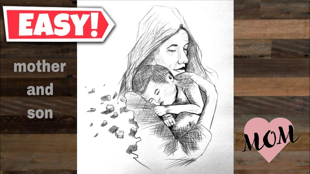 Mother and son drawing Easy (ABCD) Any Body Can Draw : Art chongli stm ...