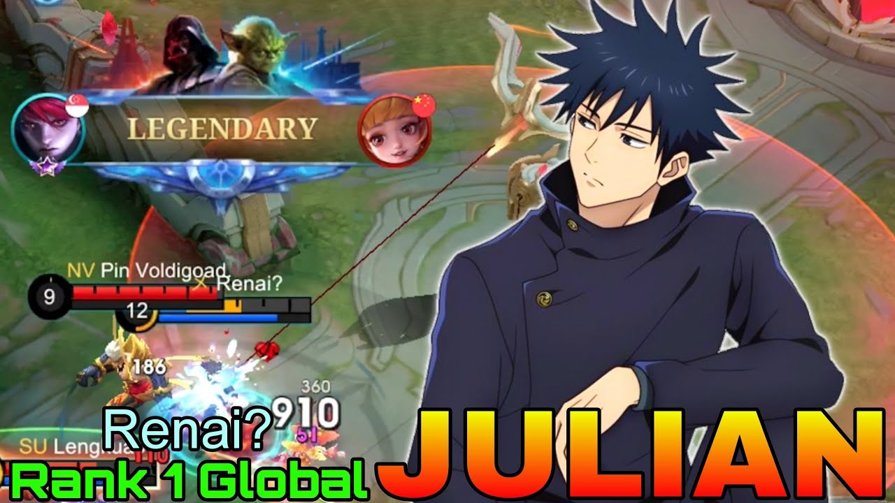 Legendary Julian 83% Win Rate - Top 1 Global Julian by Renai? - Mobile ...