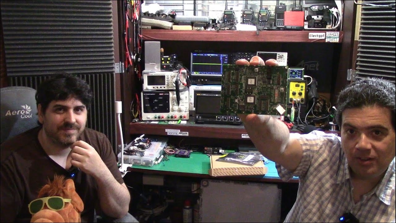 Testing @electgpl Rigol DSO5000 y DHO914 con la placa TEK MSO 2 - YouTube