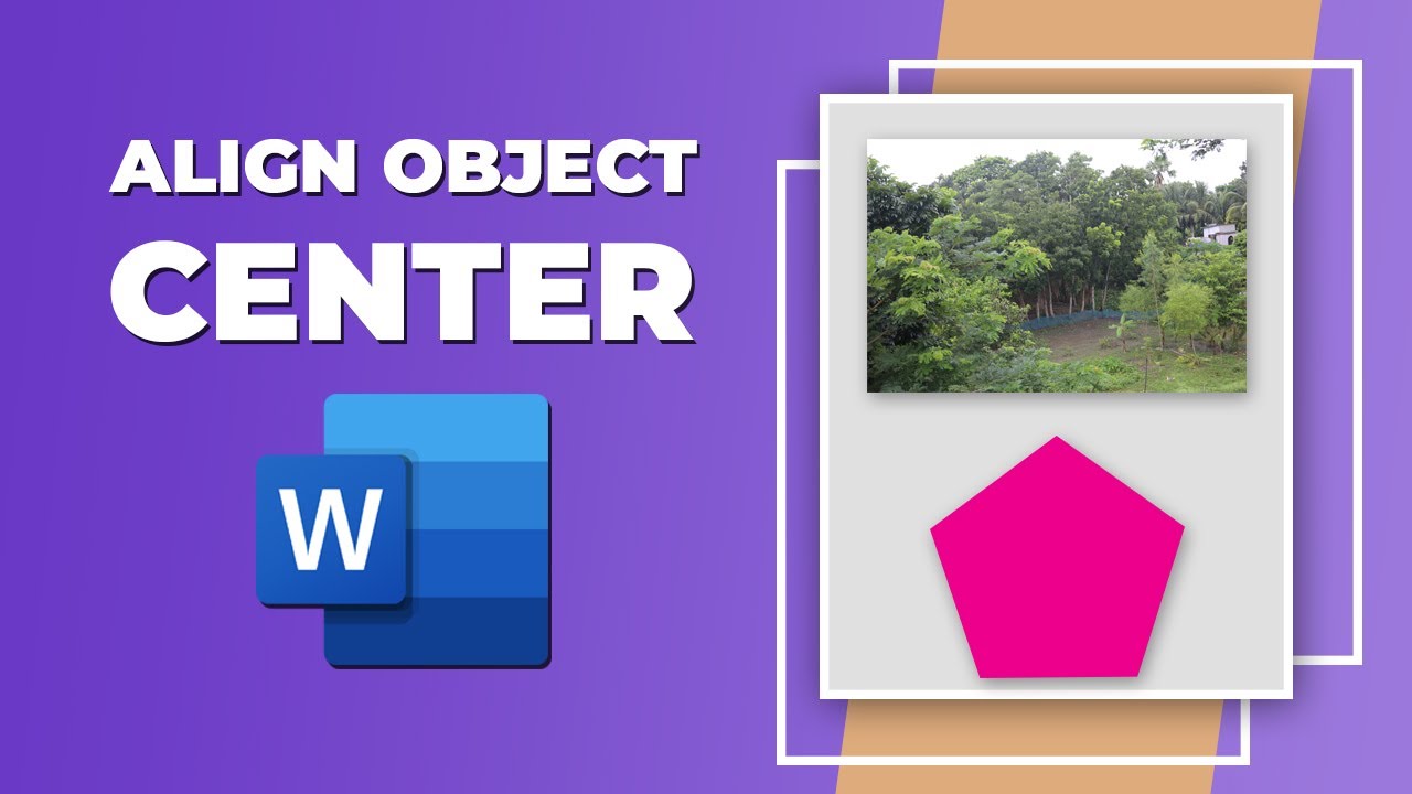 How To Center Object In Word YouTube How To Center Object In Word YouTube