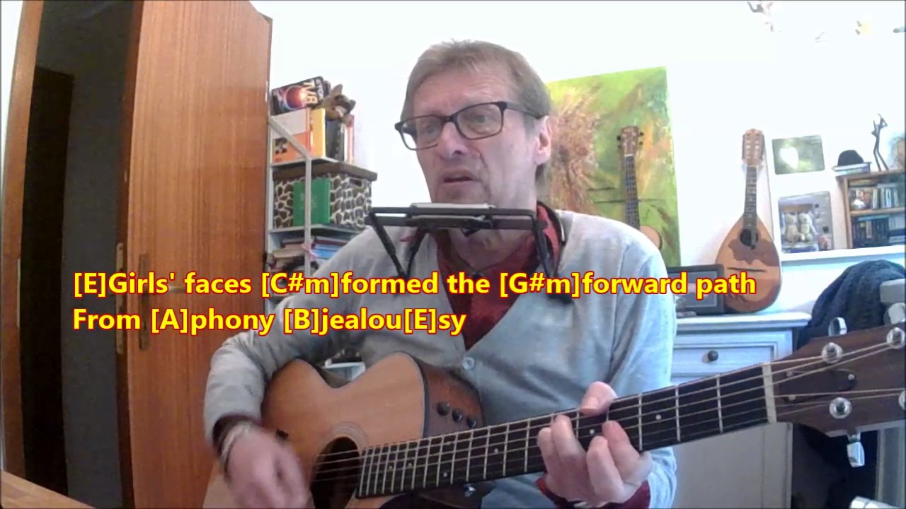 How To Play "My Back Pages" (c) Bob Dylan - Tutorial & Lesson for ...